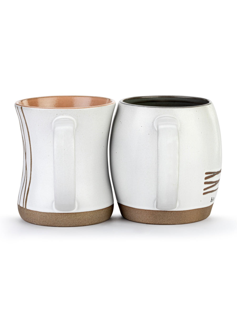 His & Hers Hug Mugs - Set of 2 – Rosemary & Thyme