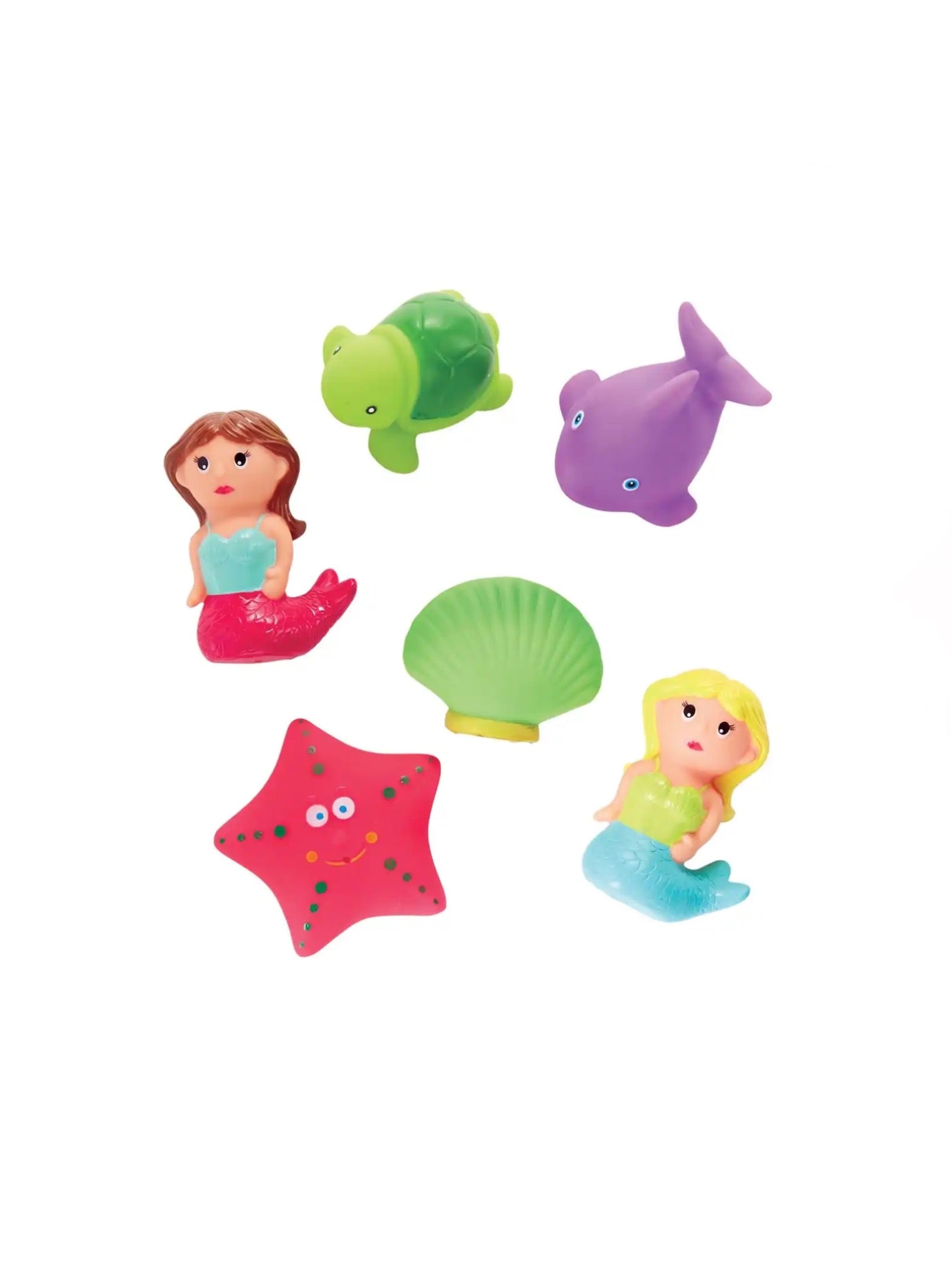 Mermaid Bath Toy Set – Rosemary & Thyme