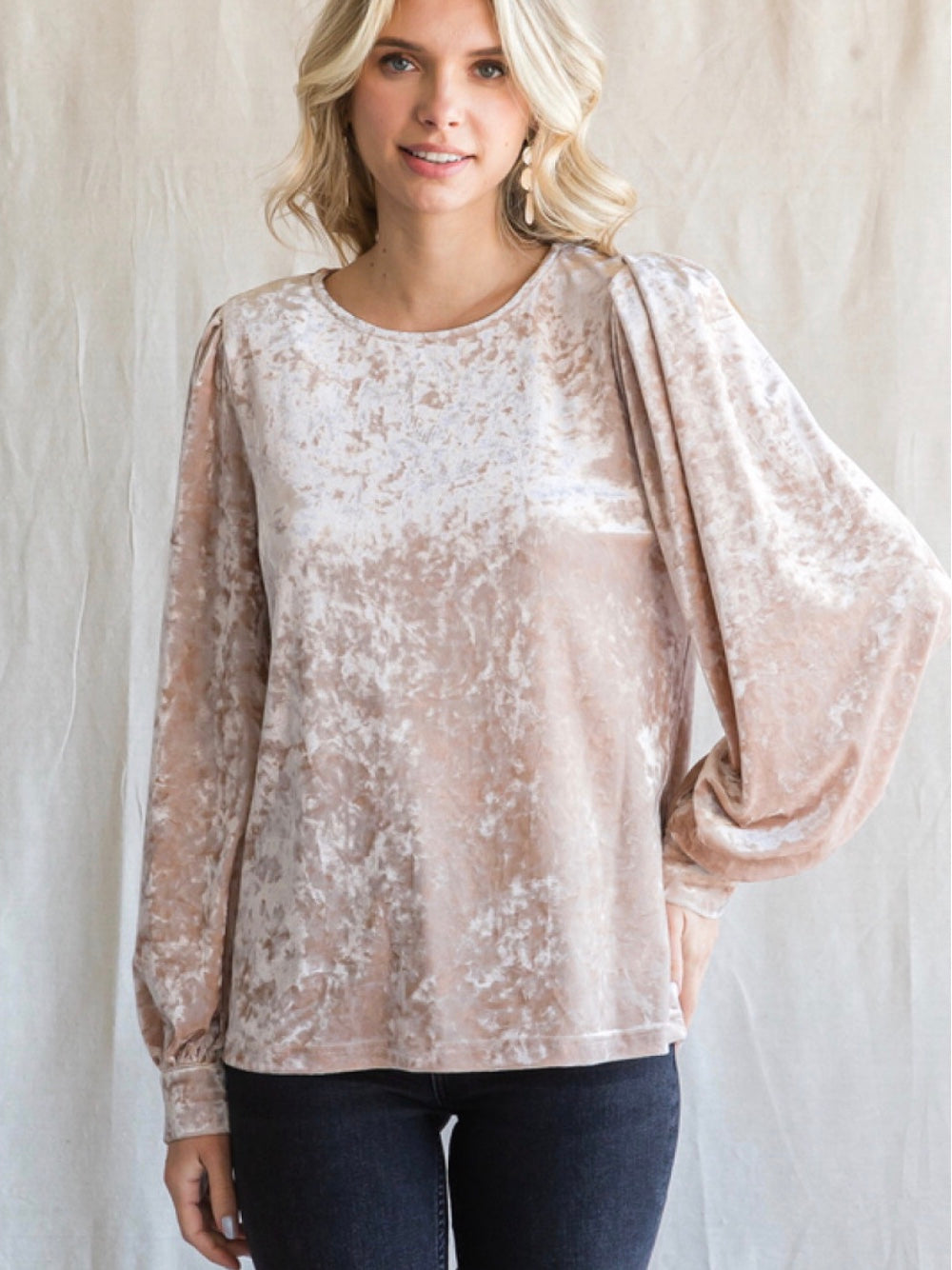 Haylee Top - Champagne – Rosemary & Thyme