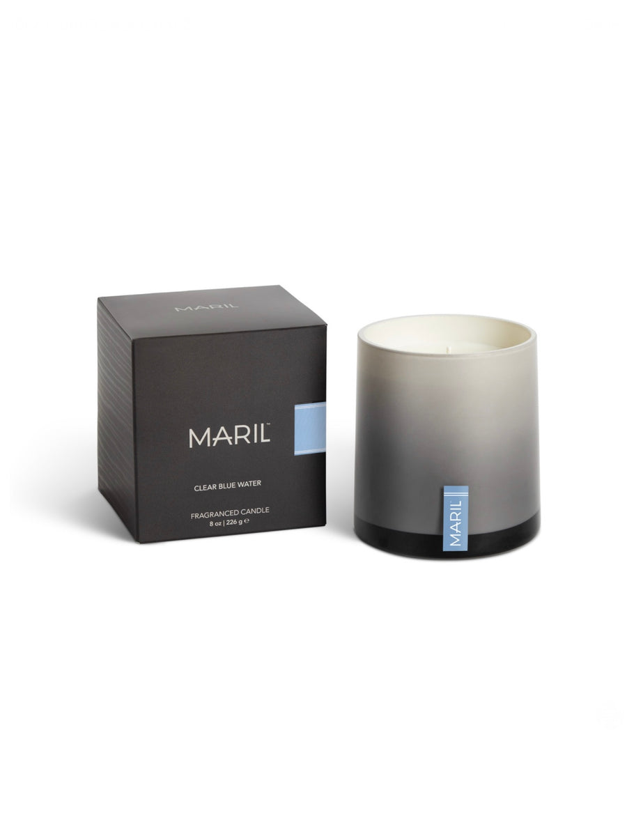 Maril 8 oz. Candle | Clear Blue Water – Rosemary & Thyme