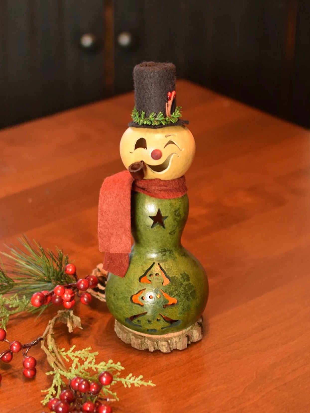 Pinewood - Miniature Snowman – Rosemary & Thyme